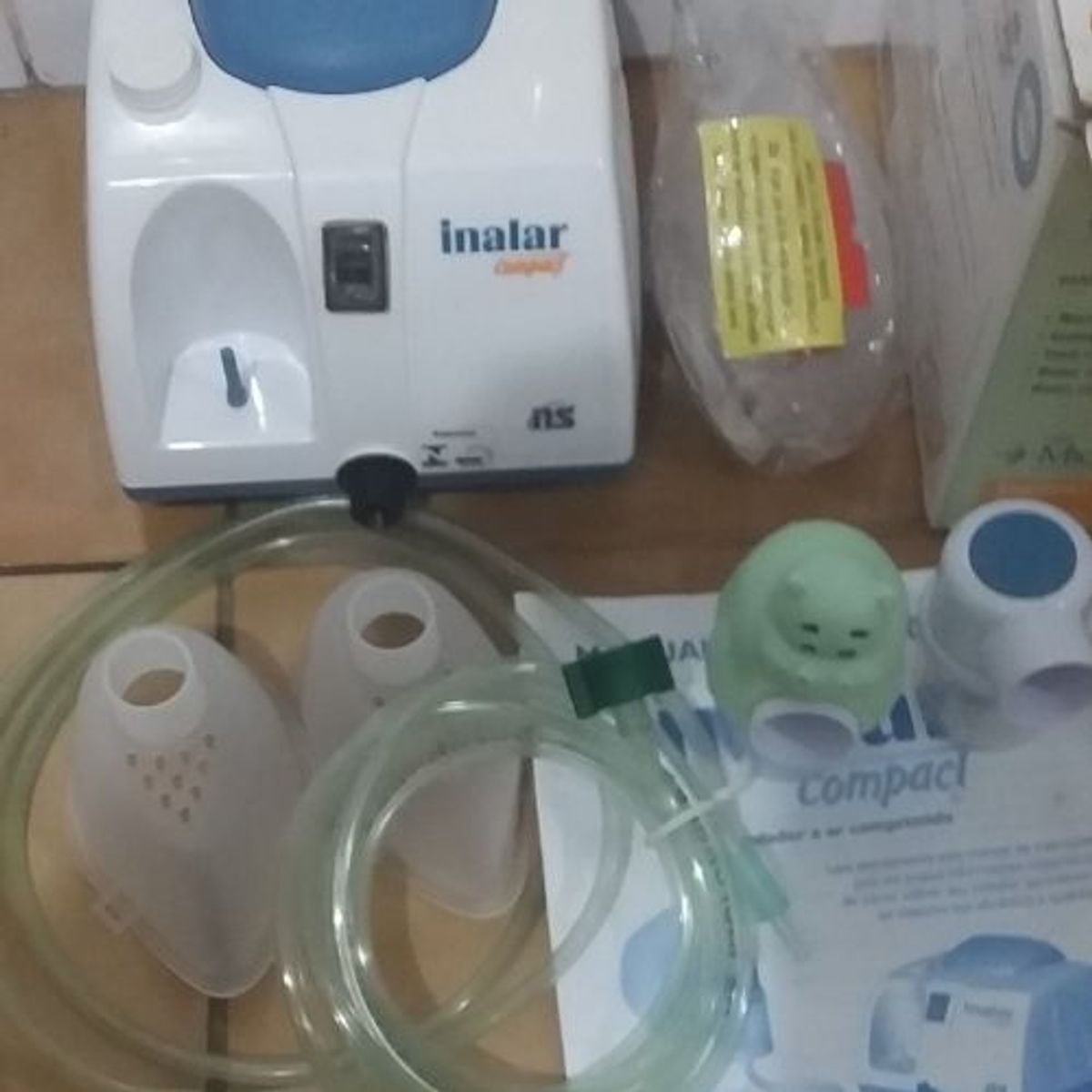 Inalador Compressor Omron Inalar Ne C701 | Eletrodoméstico Inalar ...