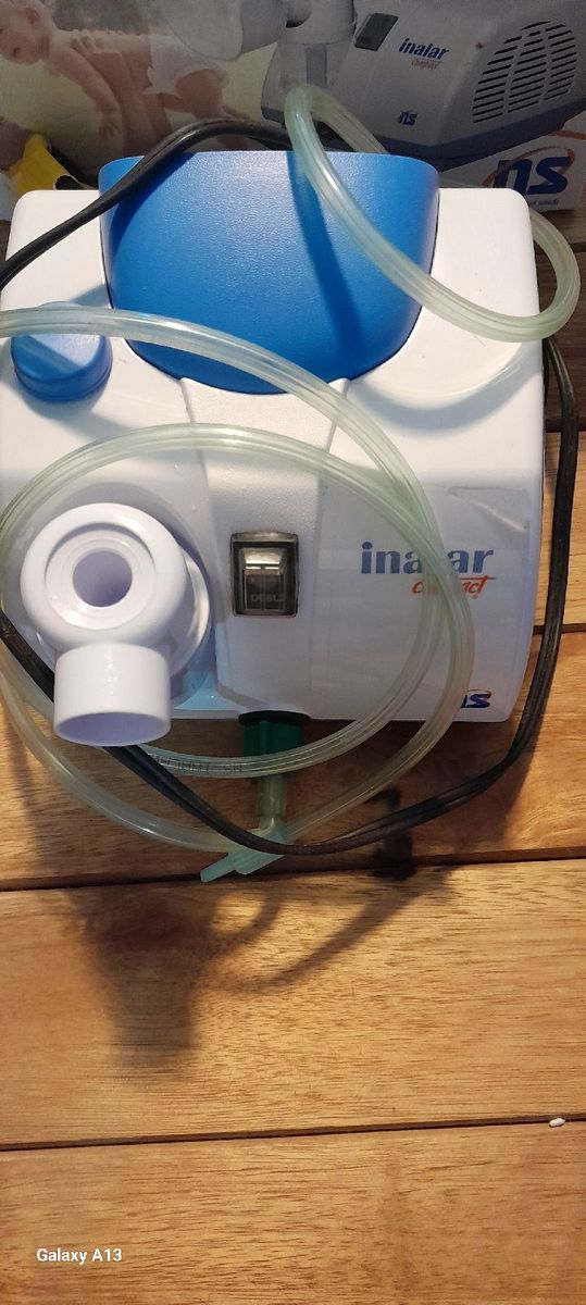 Inalador Nebulizador Inalar Compact 127v | Item Infantil Inalar Usado ...