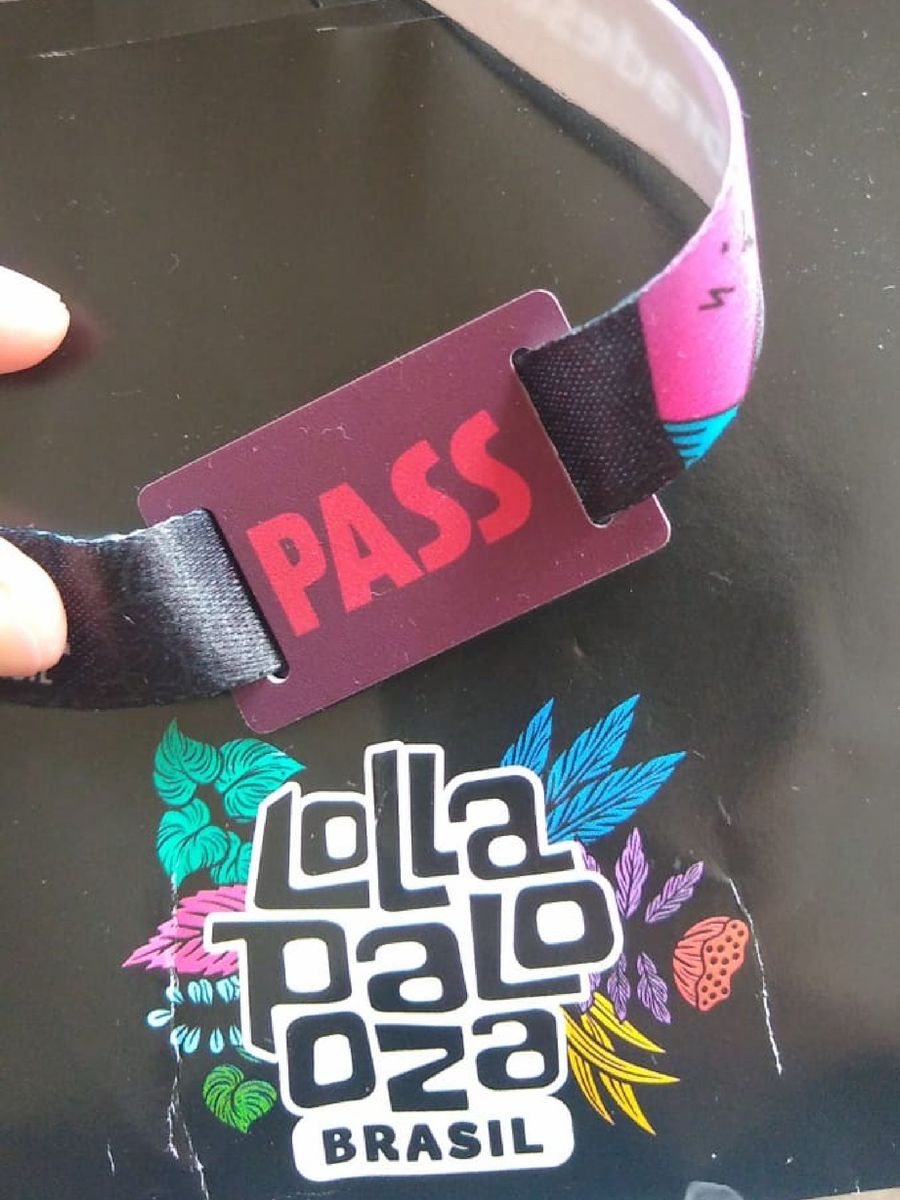 Ingresso Lollapalooza 2022, Lolla Pass para Os 3 Dias | Item de Música ...