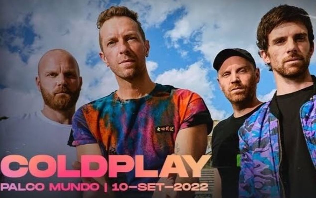 Ingresso Meia Entrada Estudante Rock In Rio Coldplay 10/09/2022 | Item de Música Nunca Usado ...