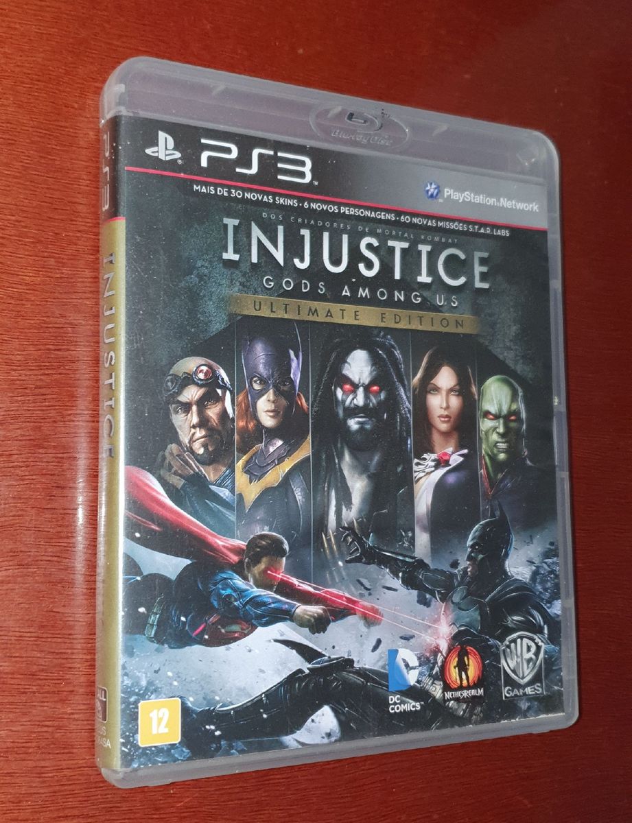 Injustice Ps3 Ultimate Edition | Jogo de Videogame Sony Usado 41381102 ...