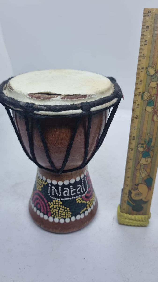 Instrumento Musical Artesanal Batuque | Móvel de Antiquário Usado ...