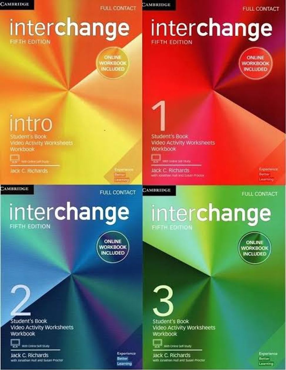 Interchange 5th Edition Full Collection Digital | Livro Nunca Usado ...