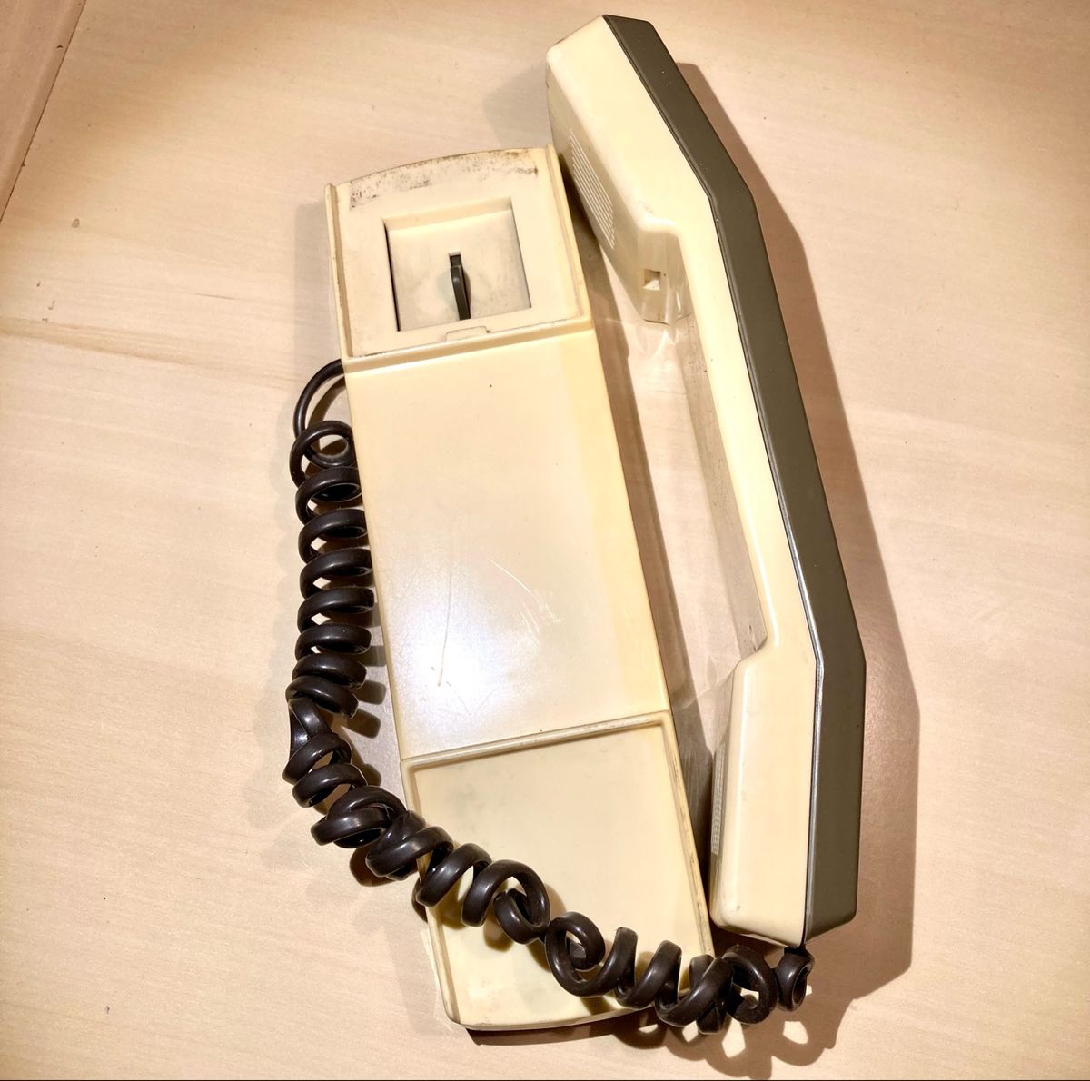 Interfone Antigo Funcionando Bege Anos 80 90 sem Dígitos Teclado com ...