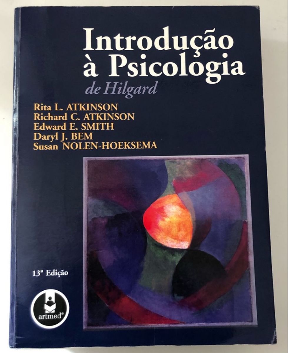 Introdução À Psicologia de Hilgard | Livro Artmed Usado 80612011 | enjoei