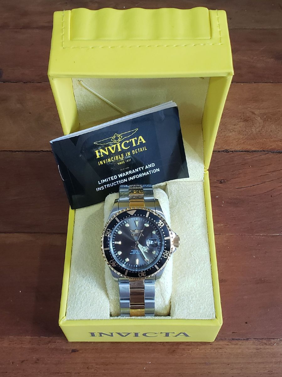 Invicta Submariner Pro Diver | Relógio Masculino Invicta Nunca Usado ...