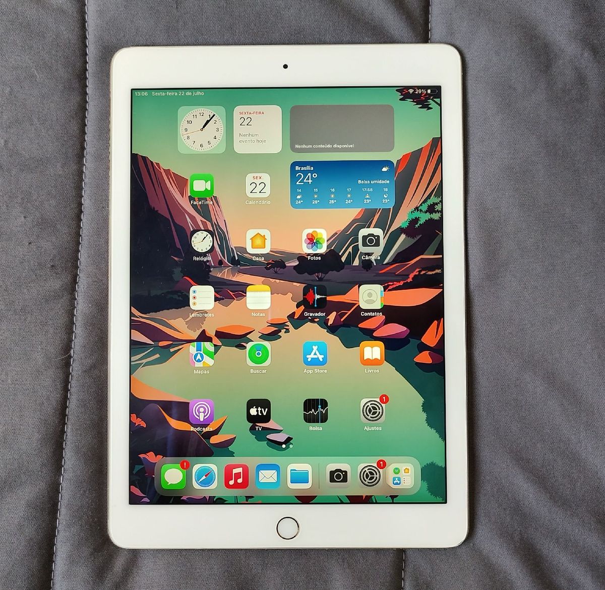 Ipad Air 2 64gb Dourado Wi-fi | Tablet Ipad Apple Usado 74034827 | enjoei