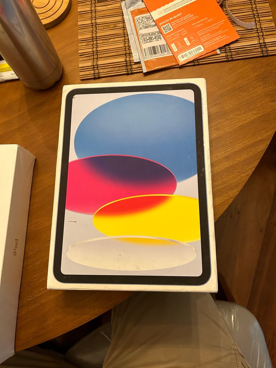 Ipad Apple 10th Generation 2022 A2696 10.9" 64gb Azul e 3gb de Memória ...