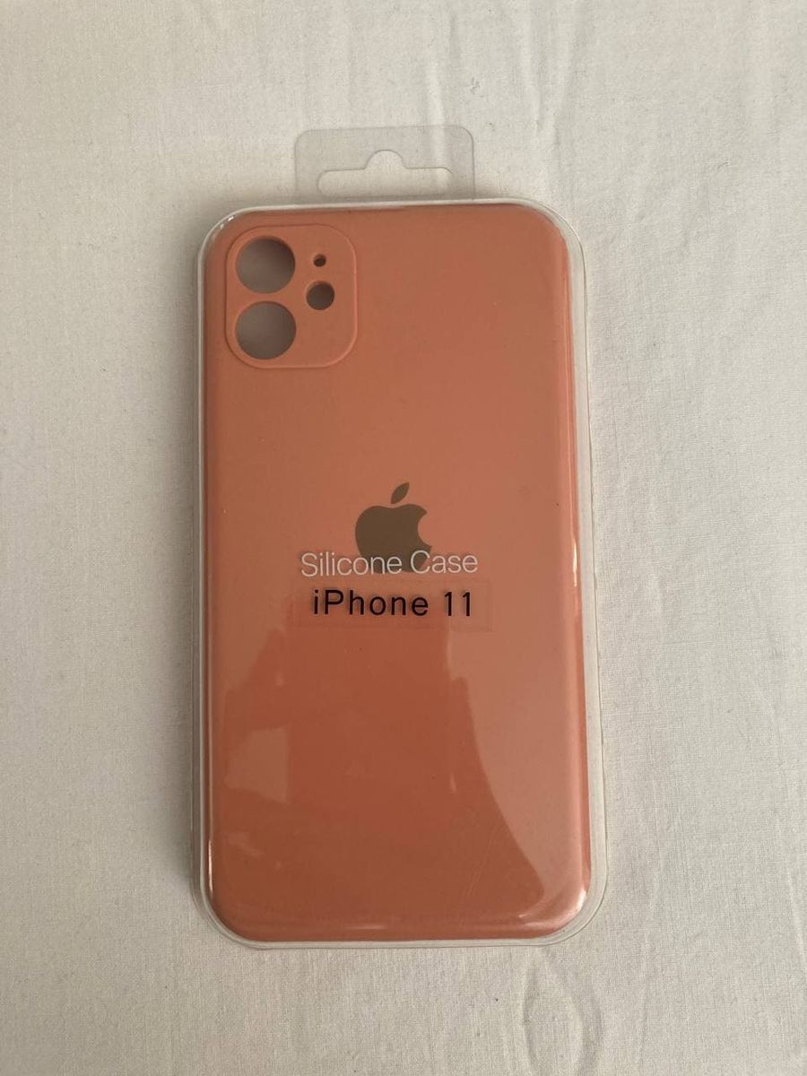 Iphone 11 Marrom Capa Case Silicone Cover Silky | Capinha Acessorios ...