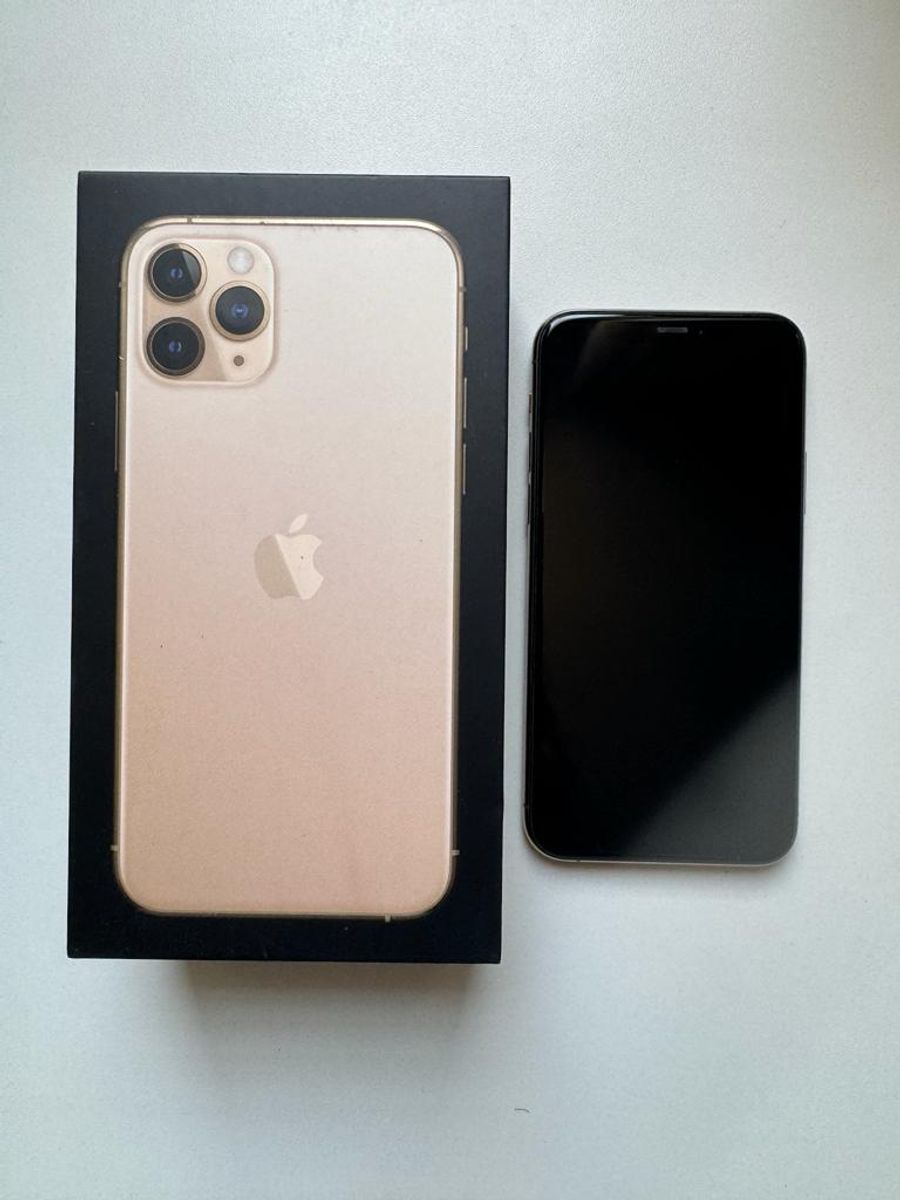 Iphone 11 Pro 64gb Dourado Muito Novo! | Iphone Apple Usado 96619014 ...