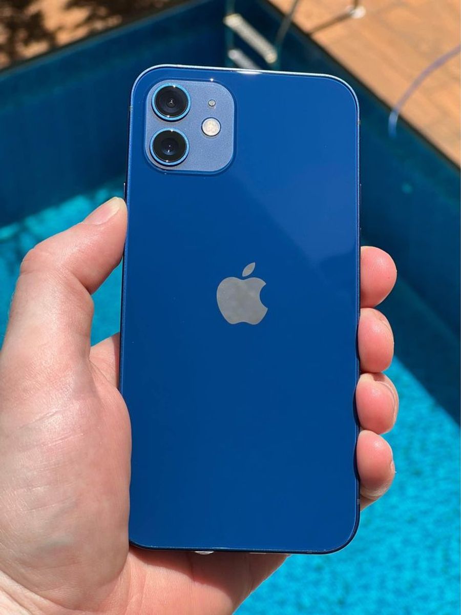 Iphone 12 Azul 64gb, (apenas Venda) | Iphone Apple Usado 67831514 | enjoei