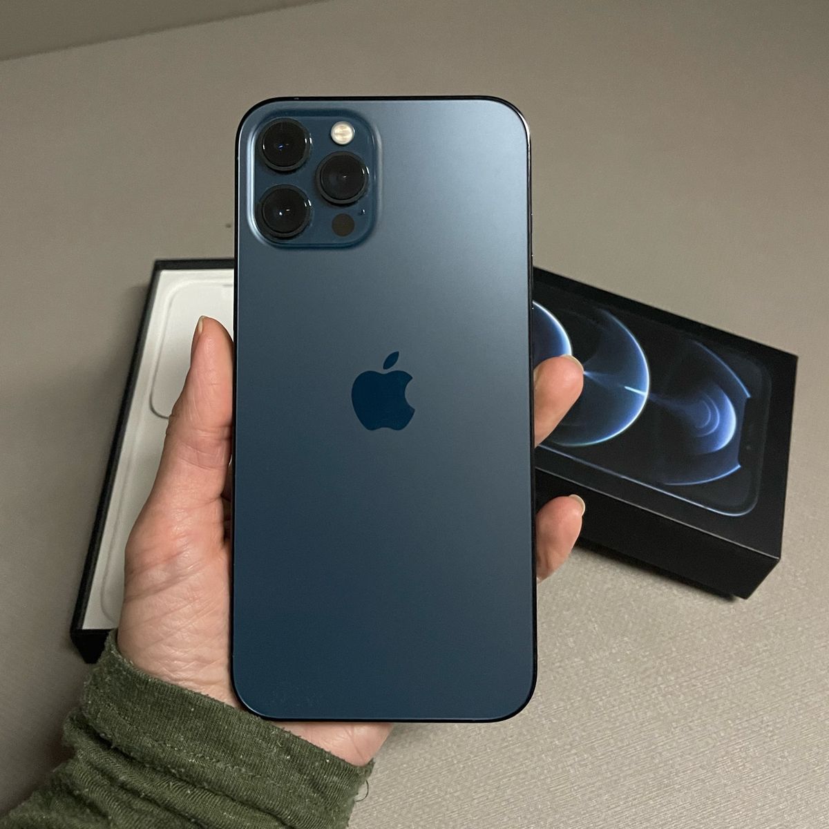 Iphone 12 Pro Max 128gb Azul Petróleo | Iphone Apple Usado 79276424 ...