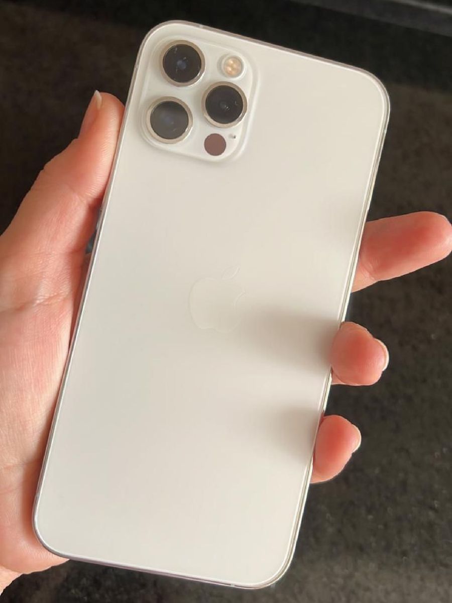 Iphone 12 Pro Max | Iphone Iphone 12 Pro Max Branco Sem Detalhes ...