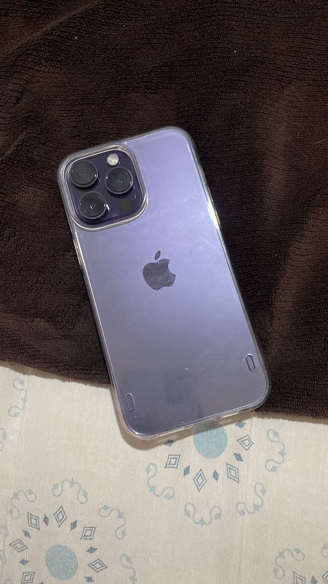 Iphone 14 Pro Max Roxo Profundo 256gb | Iphone Apple Nunca Usado ...