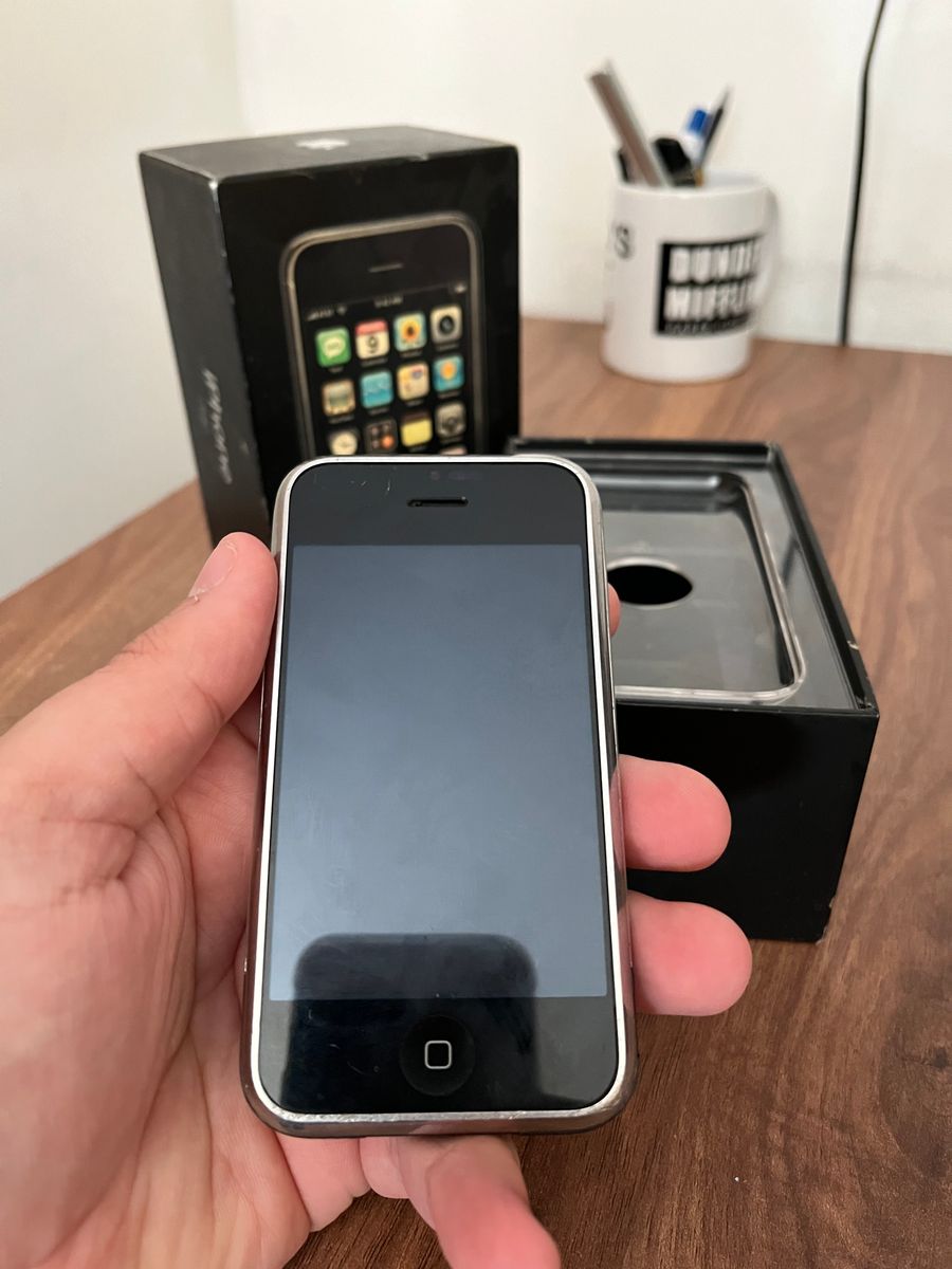 Iphone 2g - Primeiro Fabricado - Colecionador | Iphone Apple Usado ...