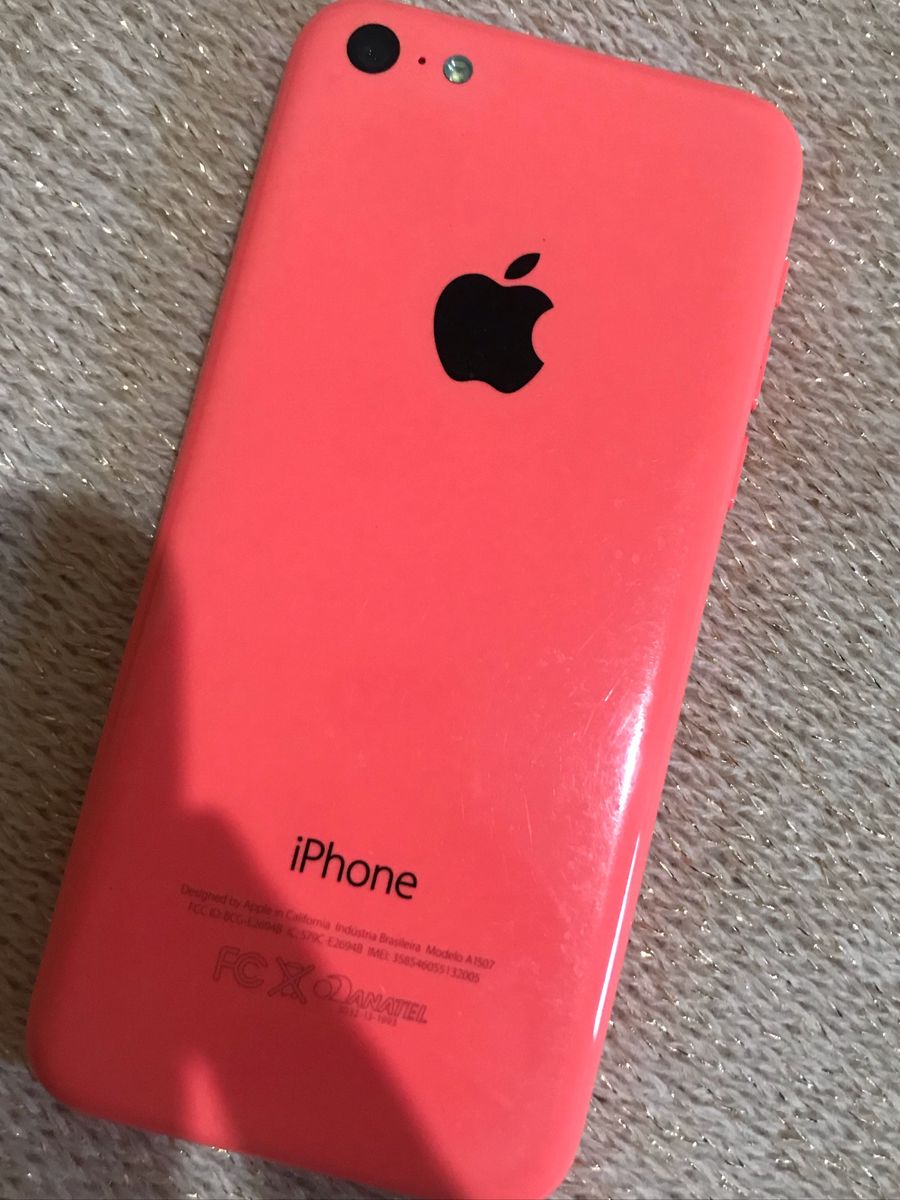 Iphone 5c Rosa 16g | Iphone Apple Usado 43717732 | enjoei