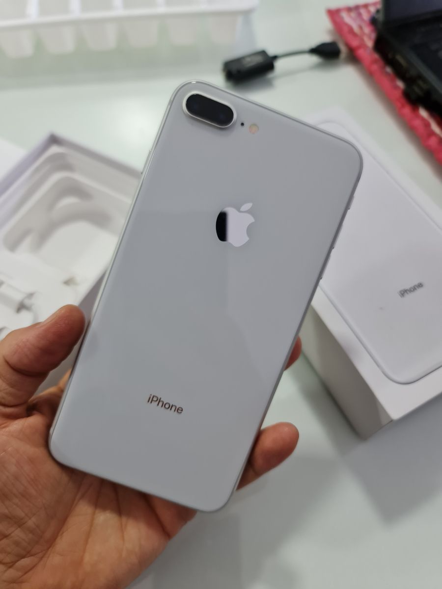 Iphone 8 Plus 256 Gb Branco com Nota Fiscal de Compra | Iphone Apple ...