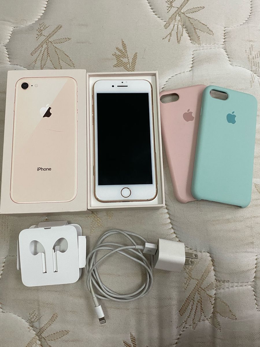 Iphone 8 Rose | Iphone Apple Usado 41438355 | enjoei
