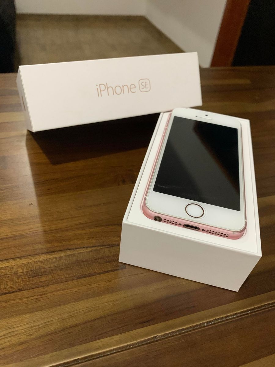 Iphone Se 16gb Rose | Iphone Iphone Usado 40500591 | enjoei