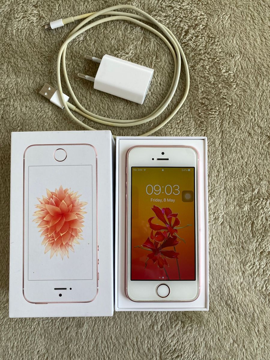 Iphone Se 64 Gb Rosa | Iphone Apple Usado 41717016 | enjoei
