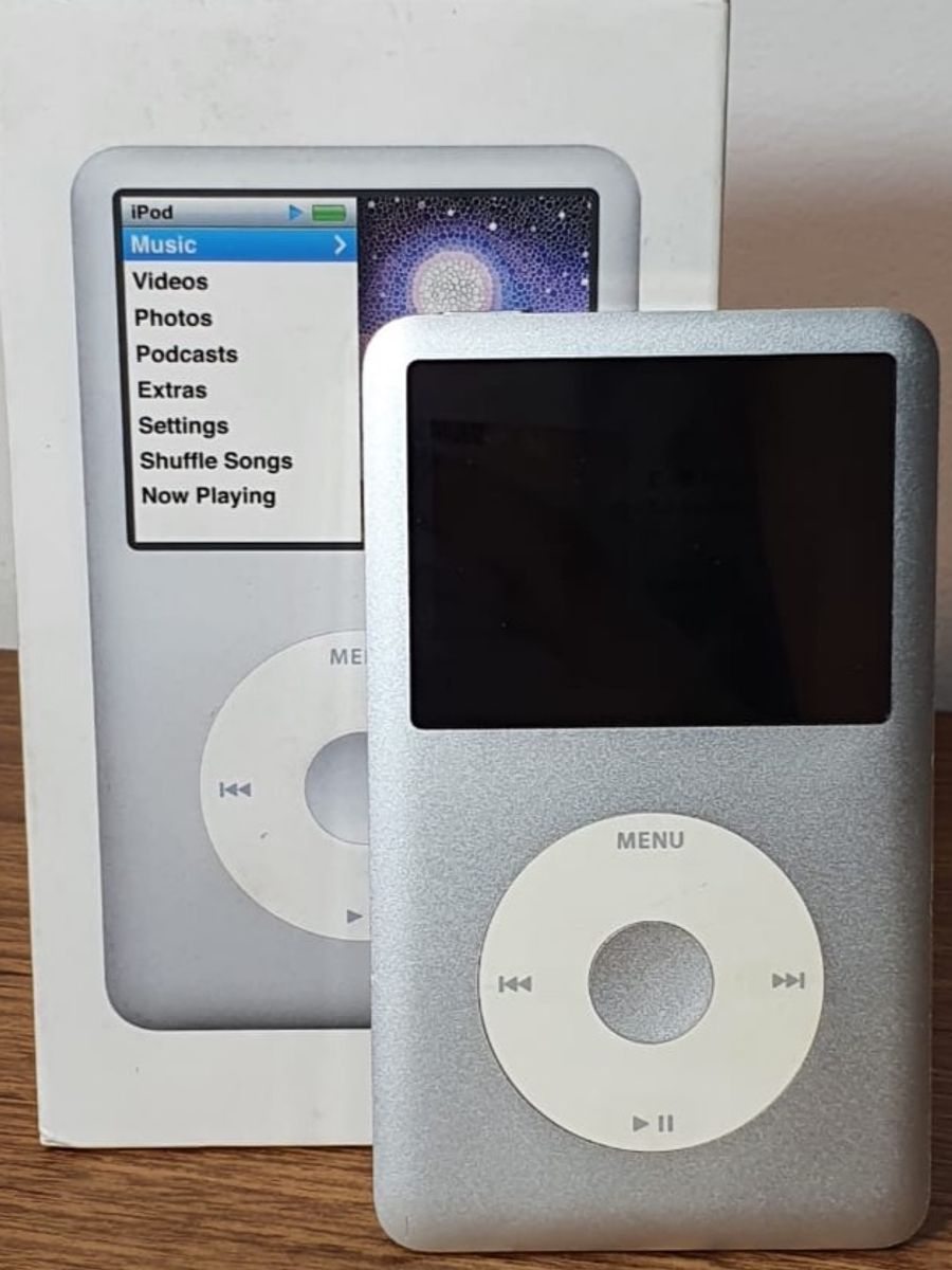 Ipod Classic 160g Prata | Ipod e Mp3 Player Apple Usado 68414082 | enjoei