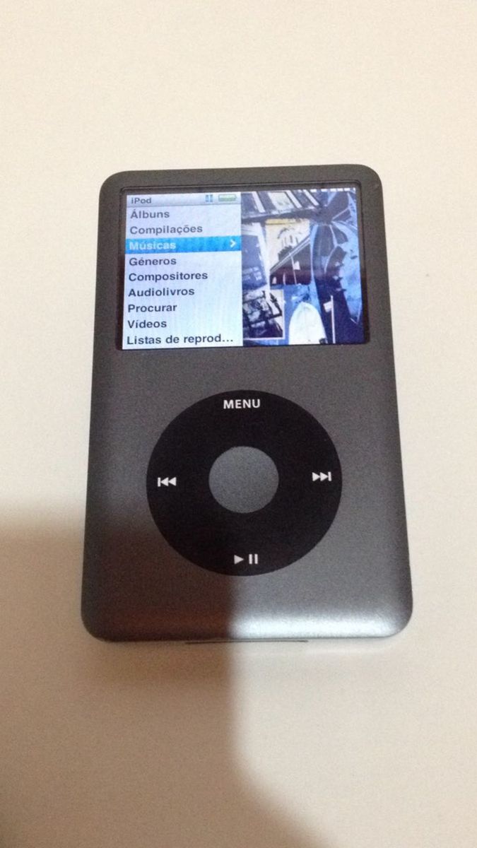 Ipod Silver Classic 160 Gigas | Ipod e Mp3 Player Apple Usado 18402986 ...