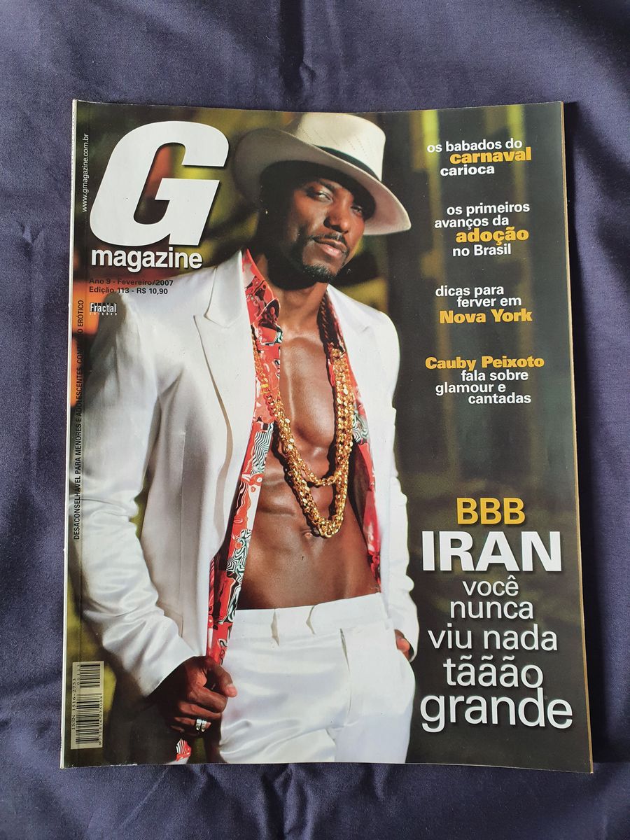 Iran - G Magazine - Nº113 | Livro G Magazine Usado 71808090 | enjoei