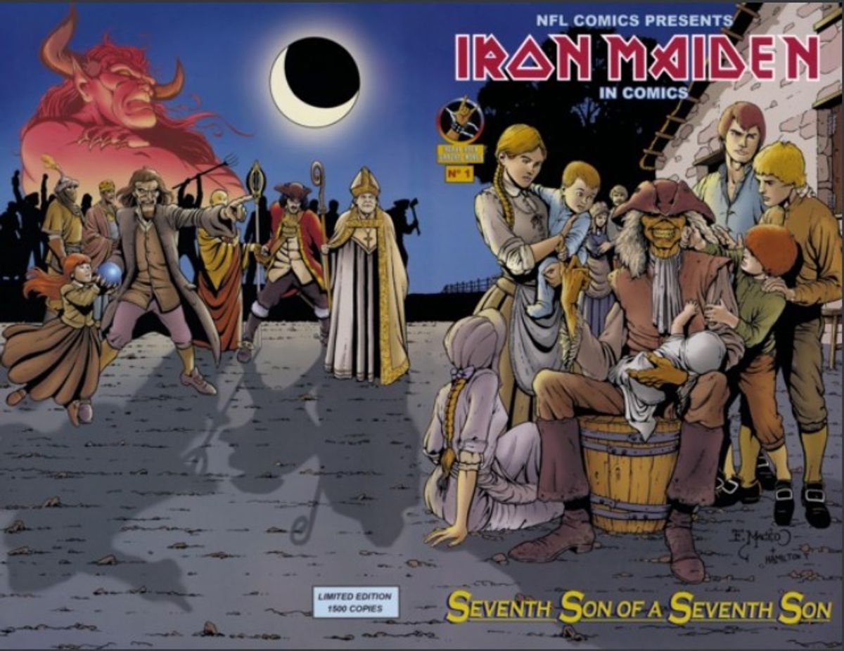 Iron Maiden em Quadrinhos Brasileiros*****edição Especial***** Orson ...