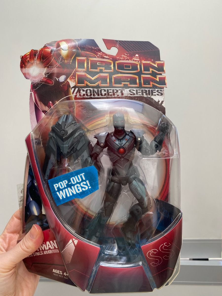 Iron Man Concept Series Pop Out Wings | Brinquedo Homem De Ferro Nunca ...