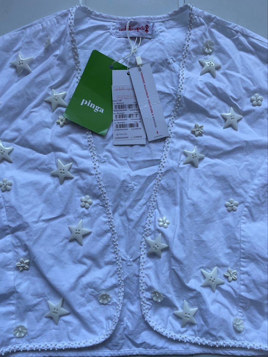 Isabela Capeto Bolero Axé | Blusa Feminina Isabela Capeto Nunca Usado ...