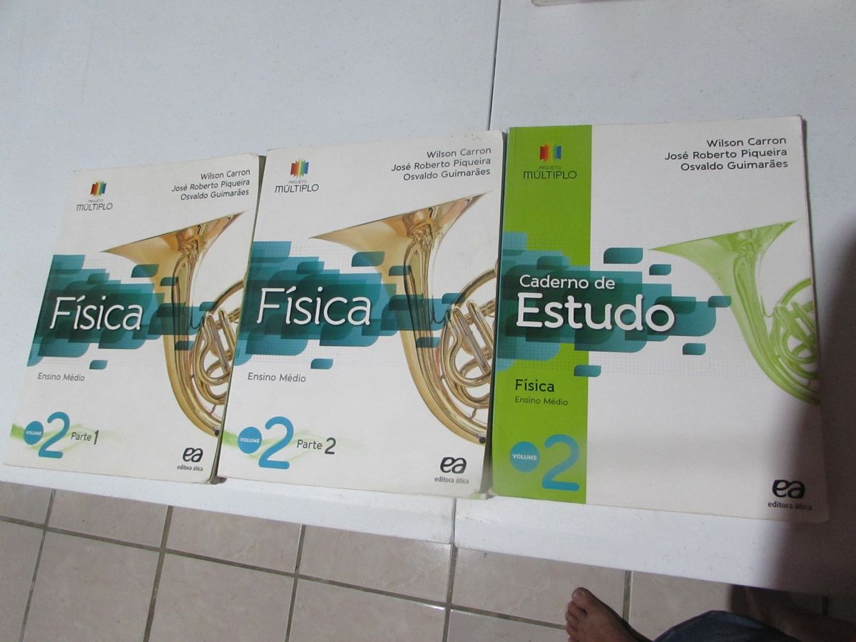 Ísica Volume 2 Projeto Múltiplo Box Completo - Autor: Wilson Carron ...