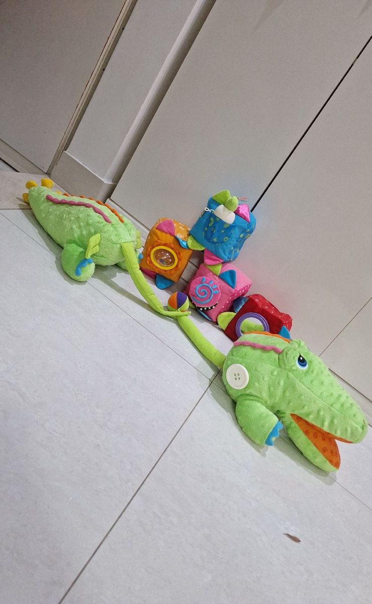 Jacaré Educativo Ks Kids Desmontável para Criança Brincar | Brinquedo ...