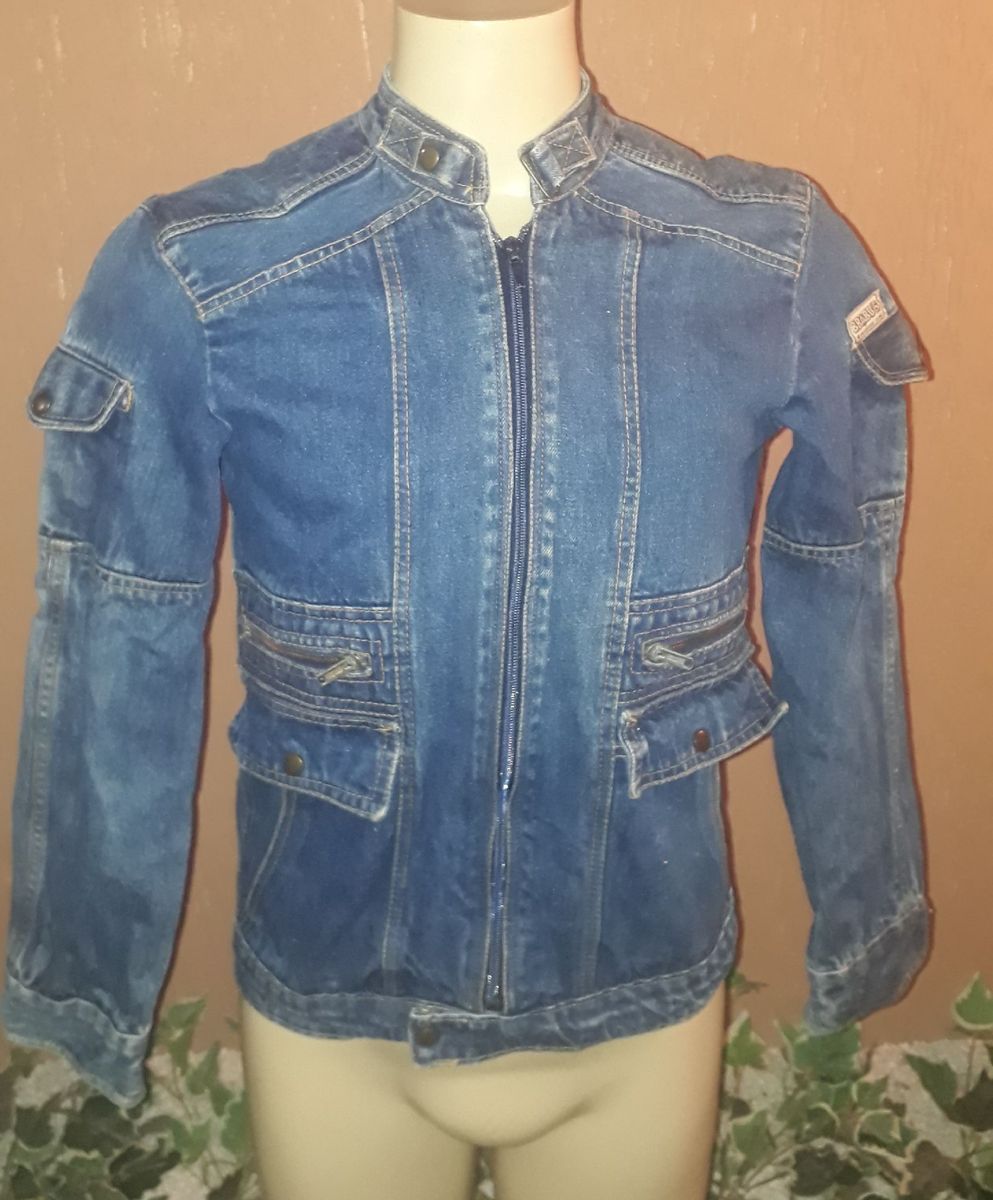Jaqueta Antiga Jeans Anos 80 | Produto Vintage e Retro Ferreira ...