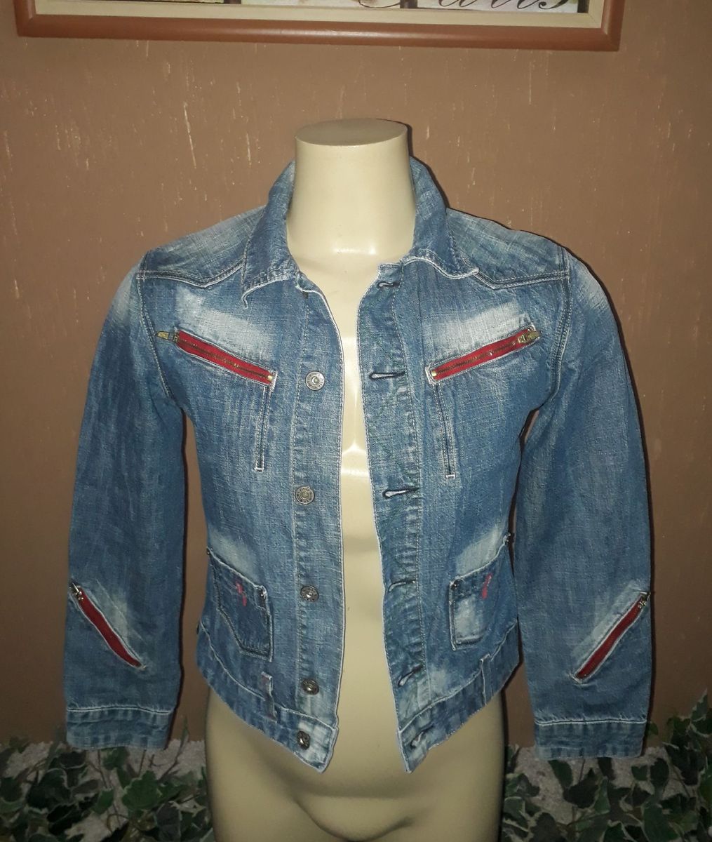 Jaqueta Antiga Jeans Denim | Produto Vintage e Retro Denim Usado ...