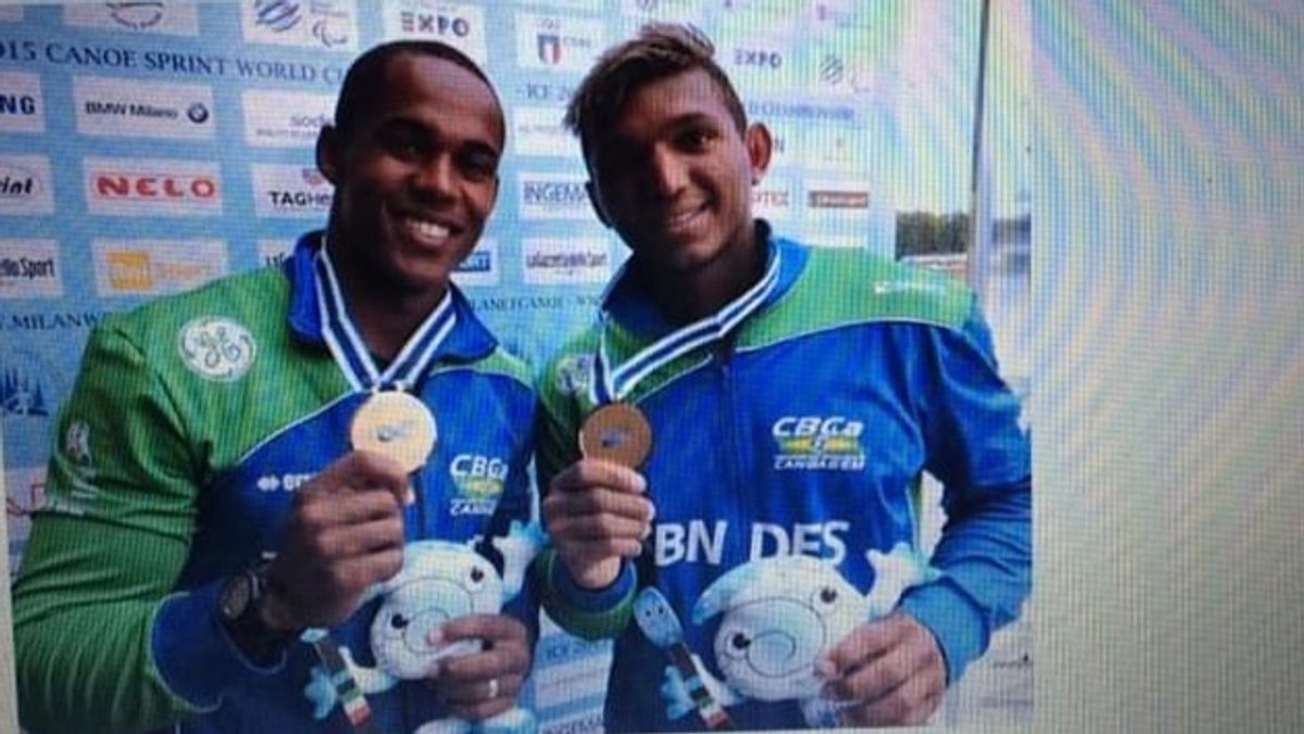 Jaqueta Atleta Canoagem Medalhistas Olímpicos 2016 Colecionador Peça ...