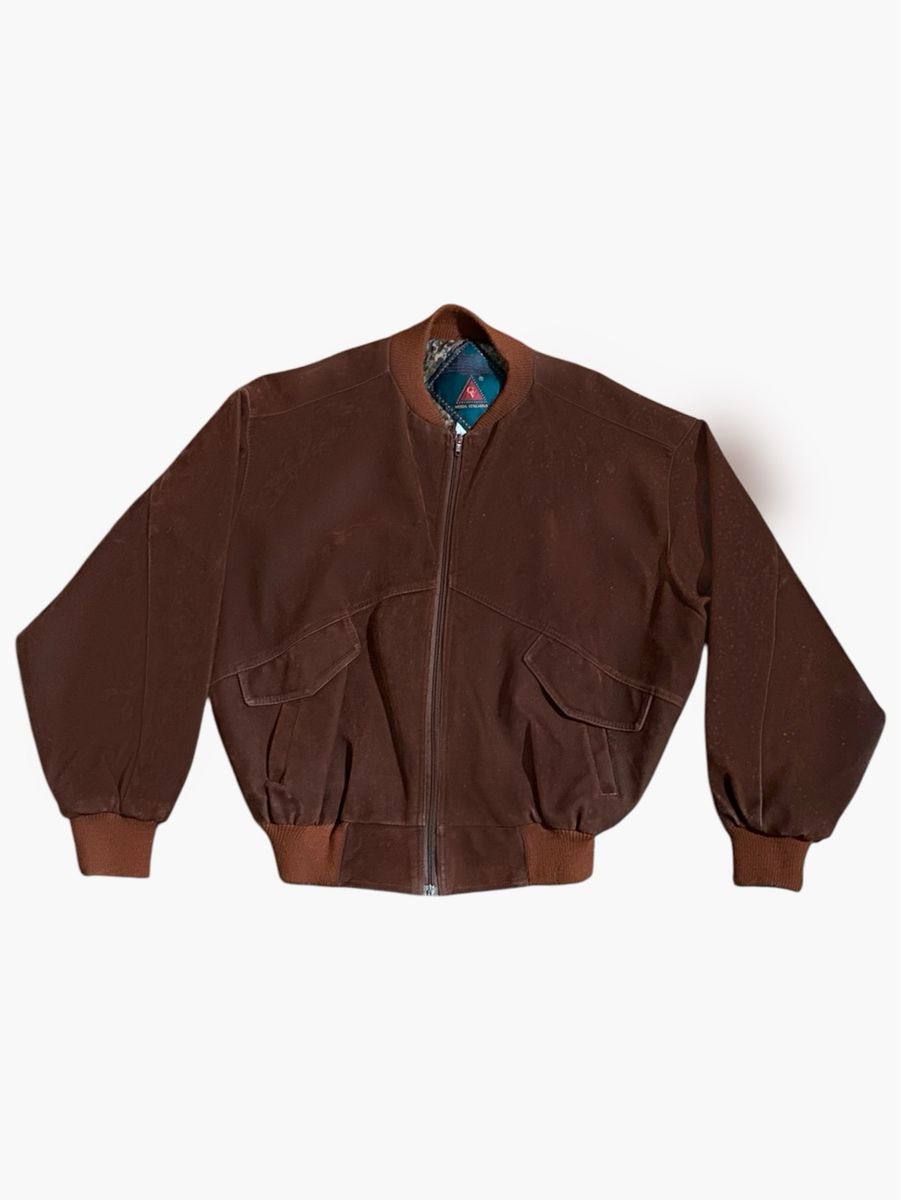 Jaqueta Bomber de Veludo Vintage | Casaco Masculino Gv Moda Italiana ...