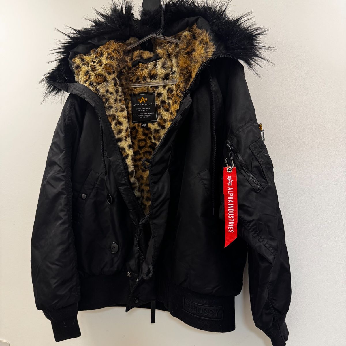 Jaqueta Bomber Stussy Vs Alpha Industries Collab 2b Flight Jaqueta ...