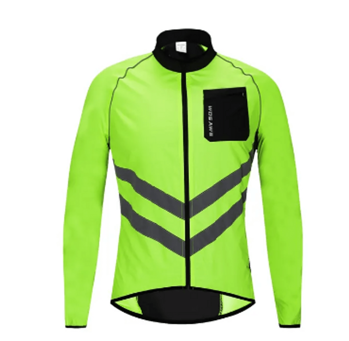 Jaqueta Corta Vento - Ciclismo Ou Trilha, Faixa Refletiva e Bolsos ...