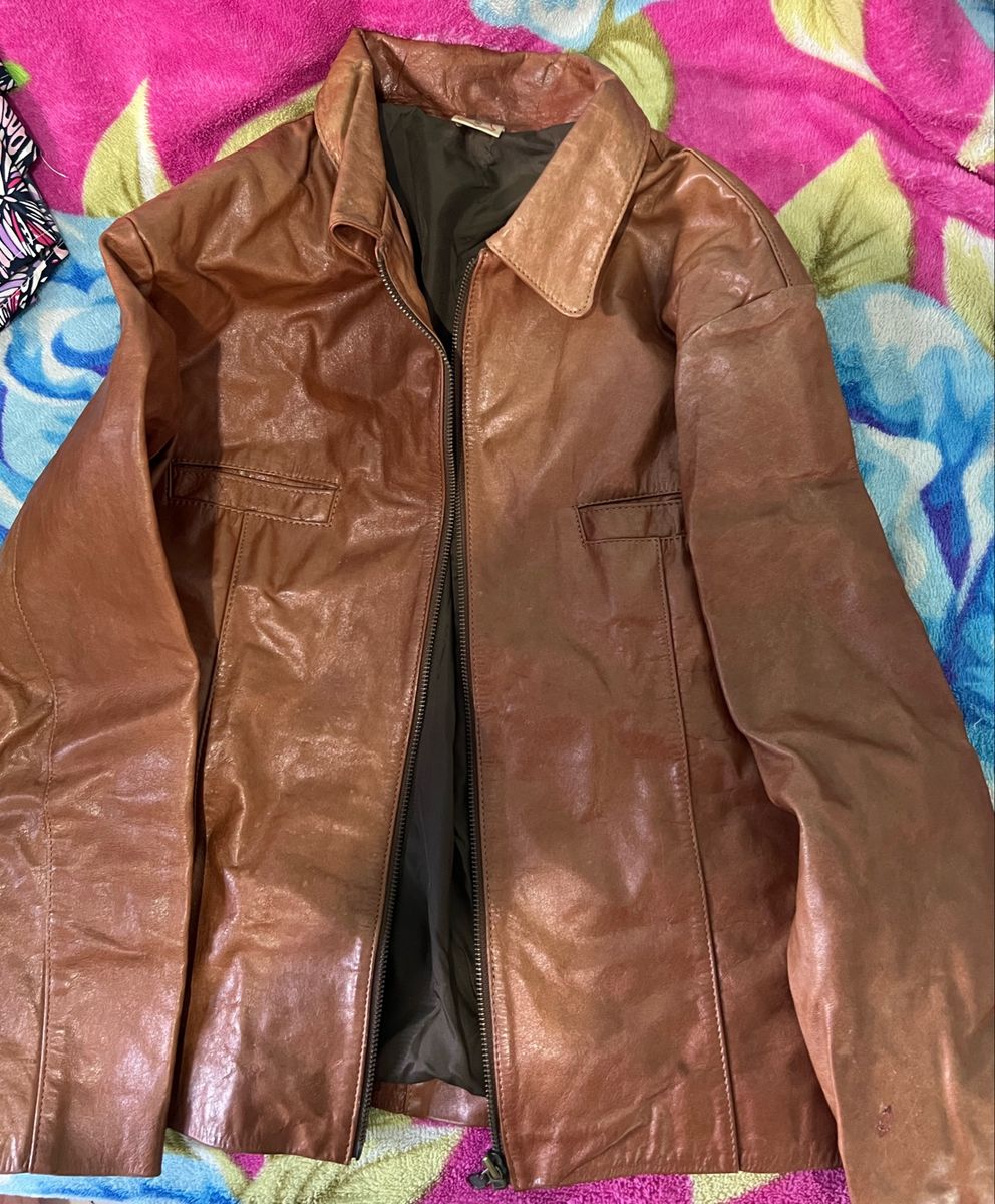 Jaqueta Couro Feminina | Casaco Feminino Couro Usado 80030362 | enjoei