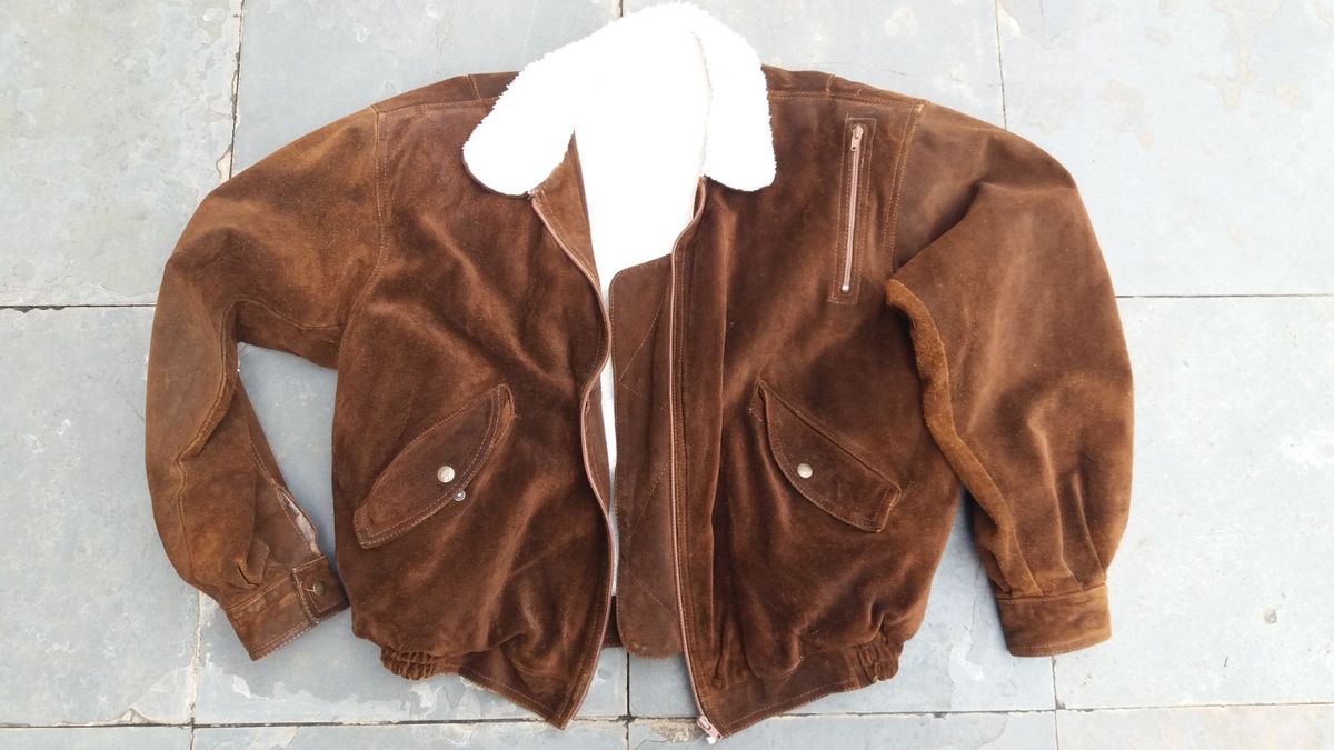 Jaqueta Couro Vintage | Casaco Masculino Usado 84410295 | enjoei