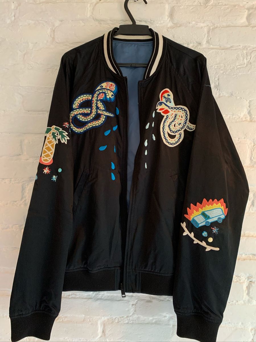 Jaqueta Diesel Boomer Bordada | Casaco Masculino Diesel Usado 49341430 ...