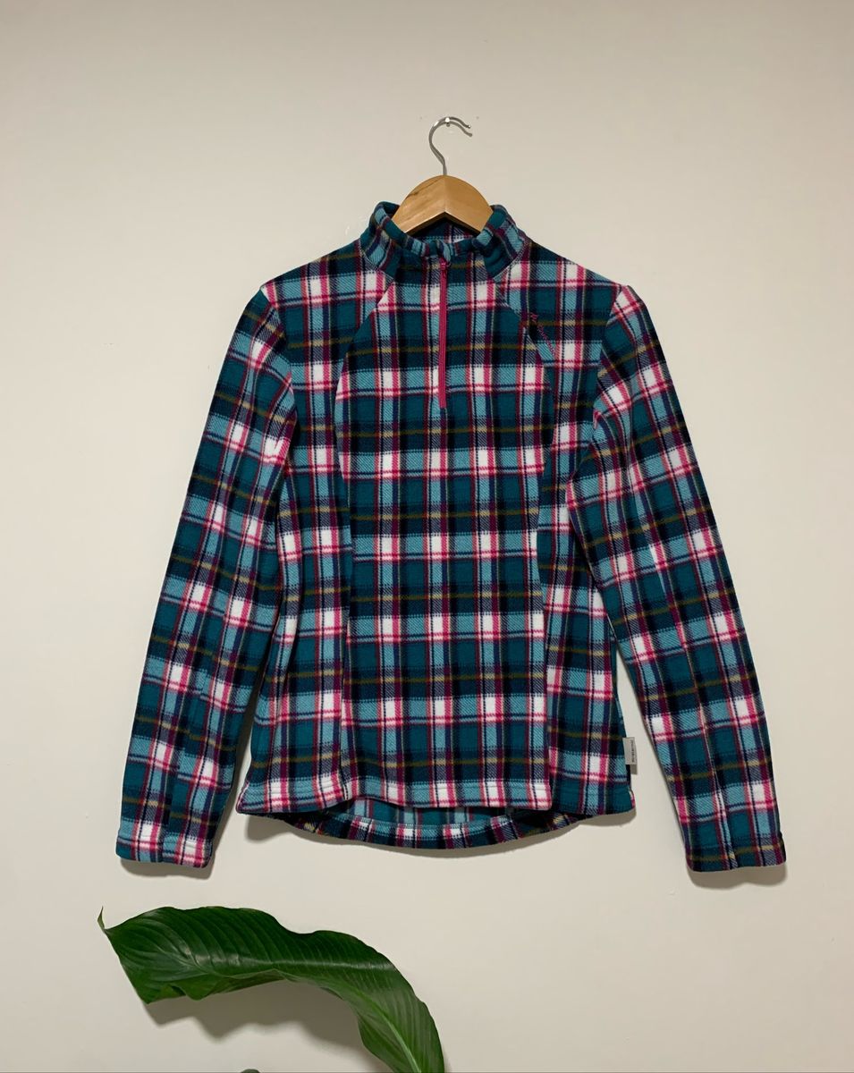 Jaqueta Flanelada Quechua Trilha Stratermic | Casaco Feminino Quechua ...