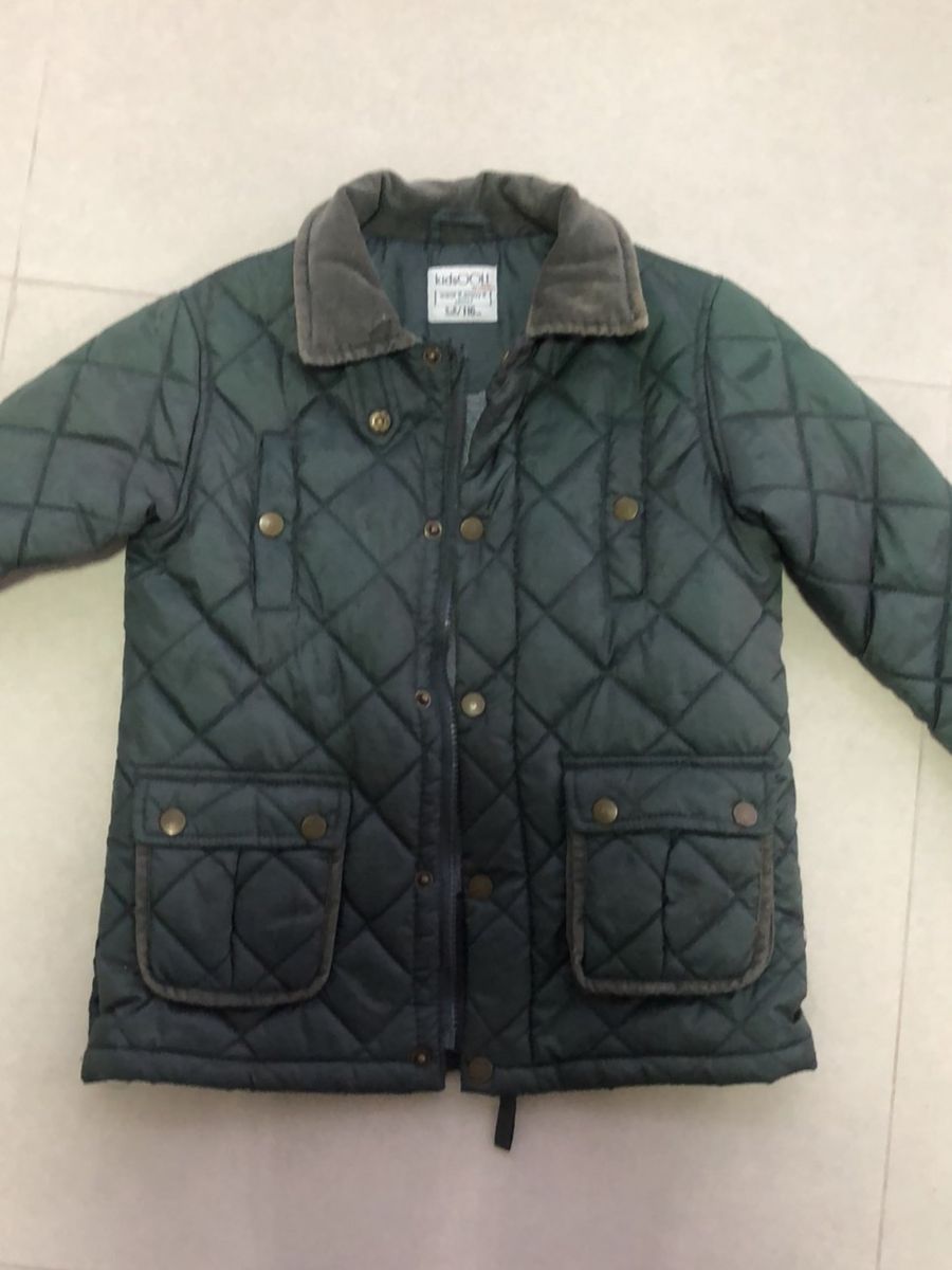 Jaqueta Infantil de Nylon com Verde Musgo Kids Ooll | Roupa Infantil ...