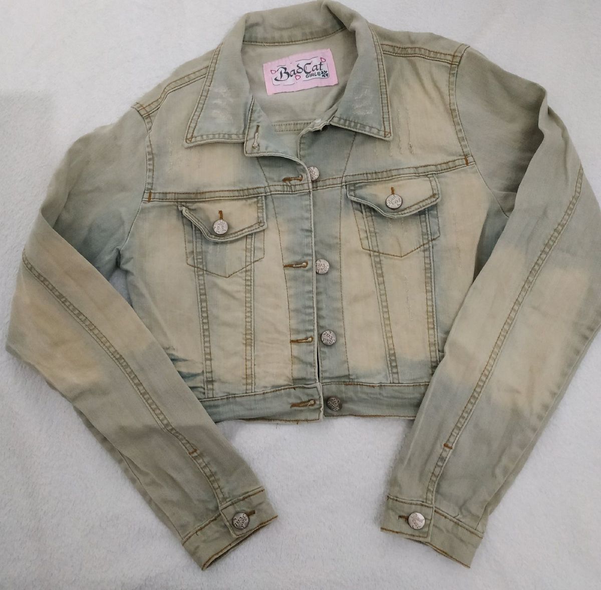 Jaqueta Jeans Bad Cat | Casaco Feminino Bad Cat Usado 40813670 | enjoei