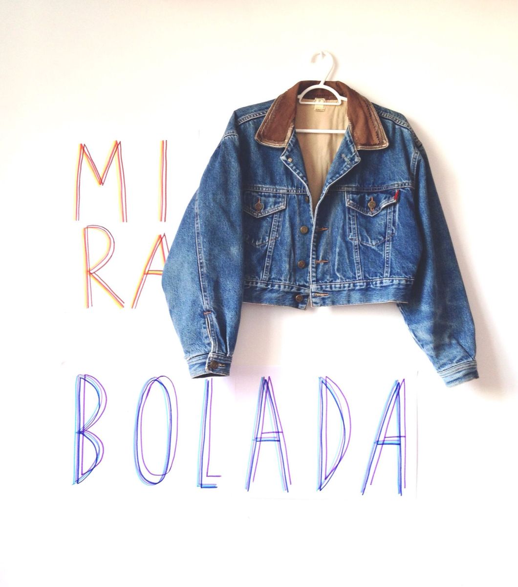 Jaqueta Jeans Cropped Anos 80 Vintage Trend Style Hype Moda Tendência ...