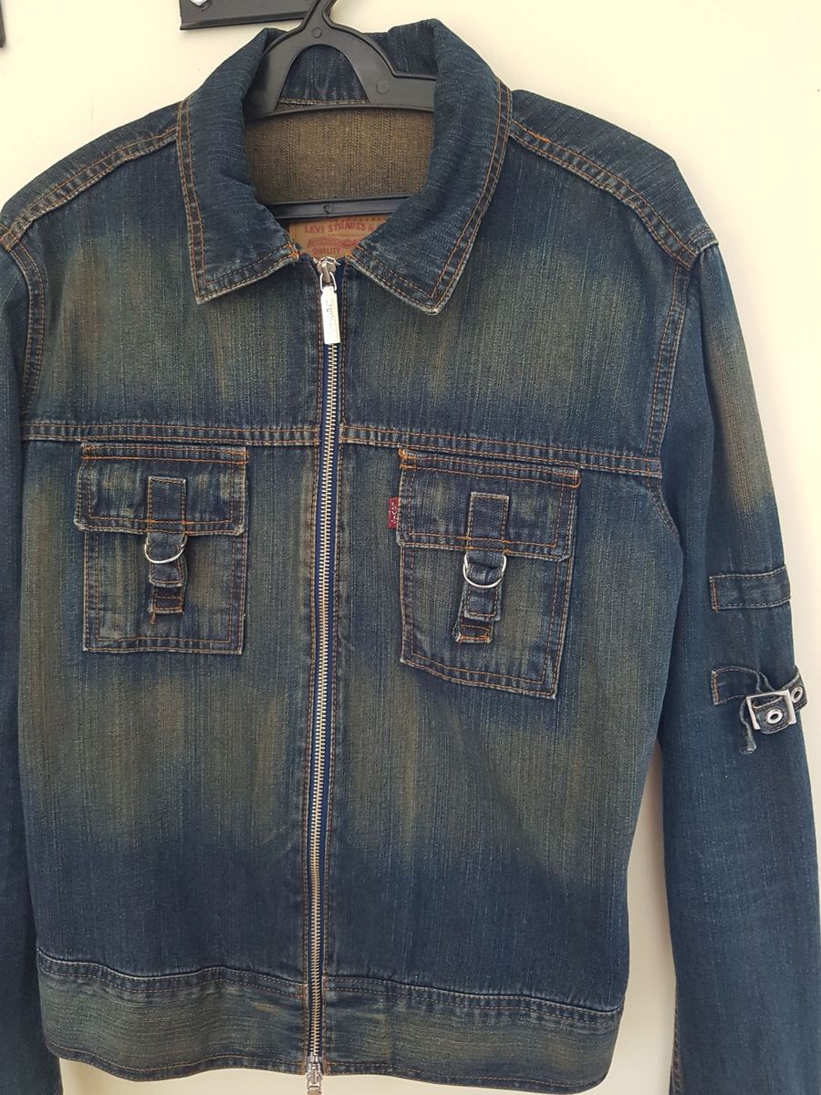 Jaqueta Jeans Levis | Casaco Feminino Levis Usado 26059210 | enjoei