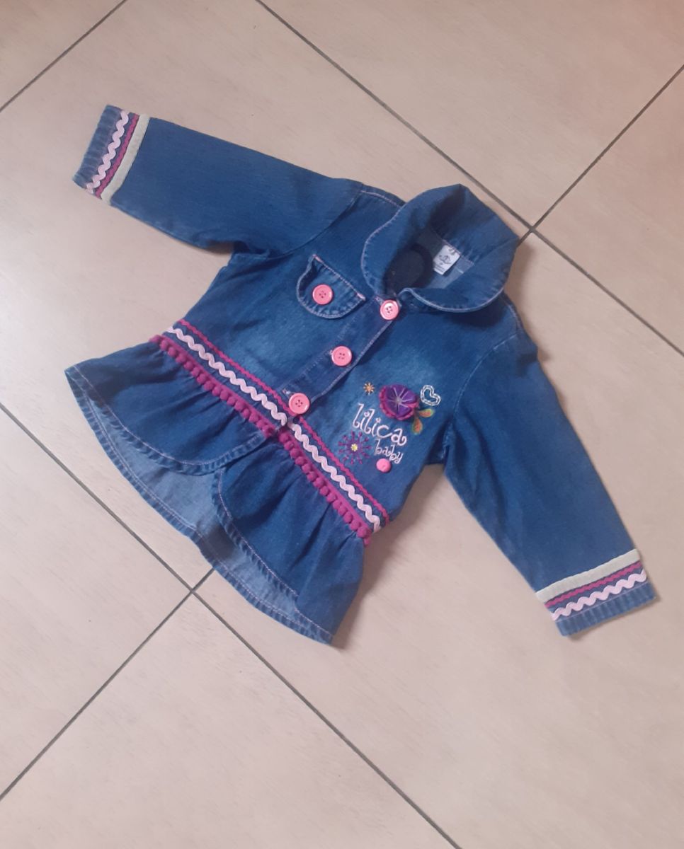 Jaqueta Jeans Lilica Ripilica | Roupa Infantil para Bebê Lilica ...