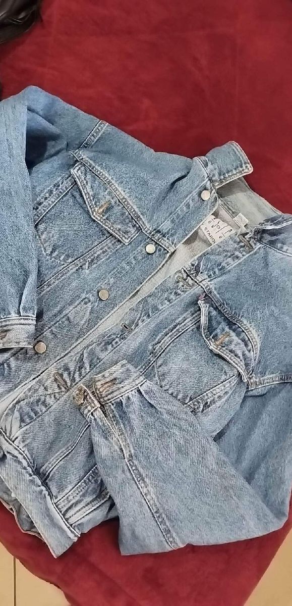 Jaqueta Jeans Staroup Estilo Anos 80's & 90's | Casaco Feminino Staroup ...