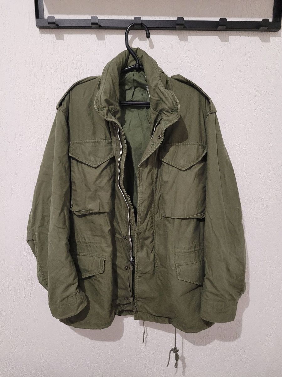 Jaqueta M65 Americana Guerra do Vietnã Taxi Driver Rambo Verde Militar Exército Americano ...