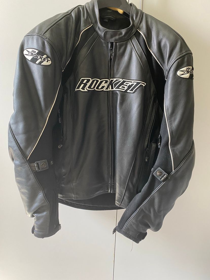 Jaqueta Motociclista Joe Rocket Preta (original) Tam 42 | Casaco ...